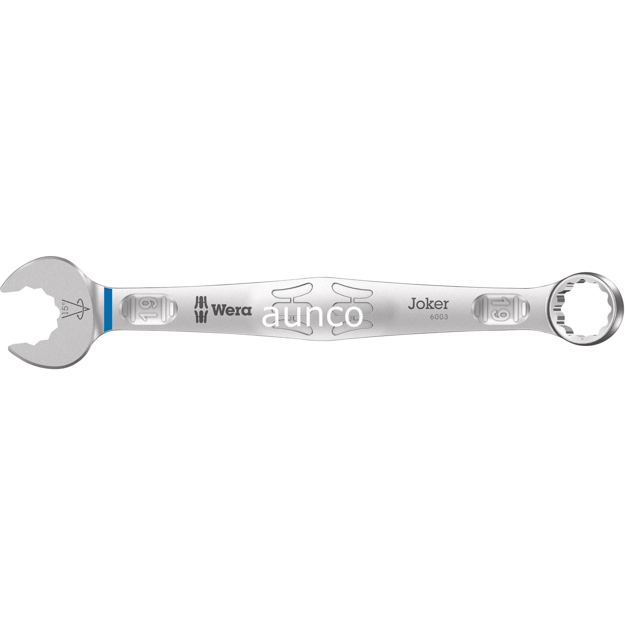 Wera 05020210001 19mm 6003 Joker Combination Wrench – aunco Premium ...