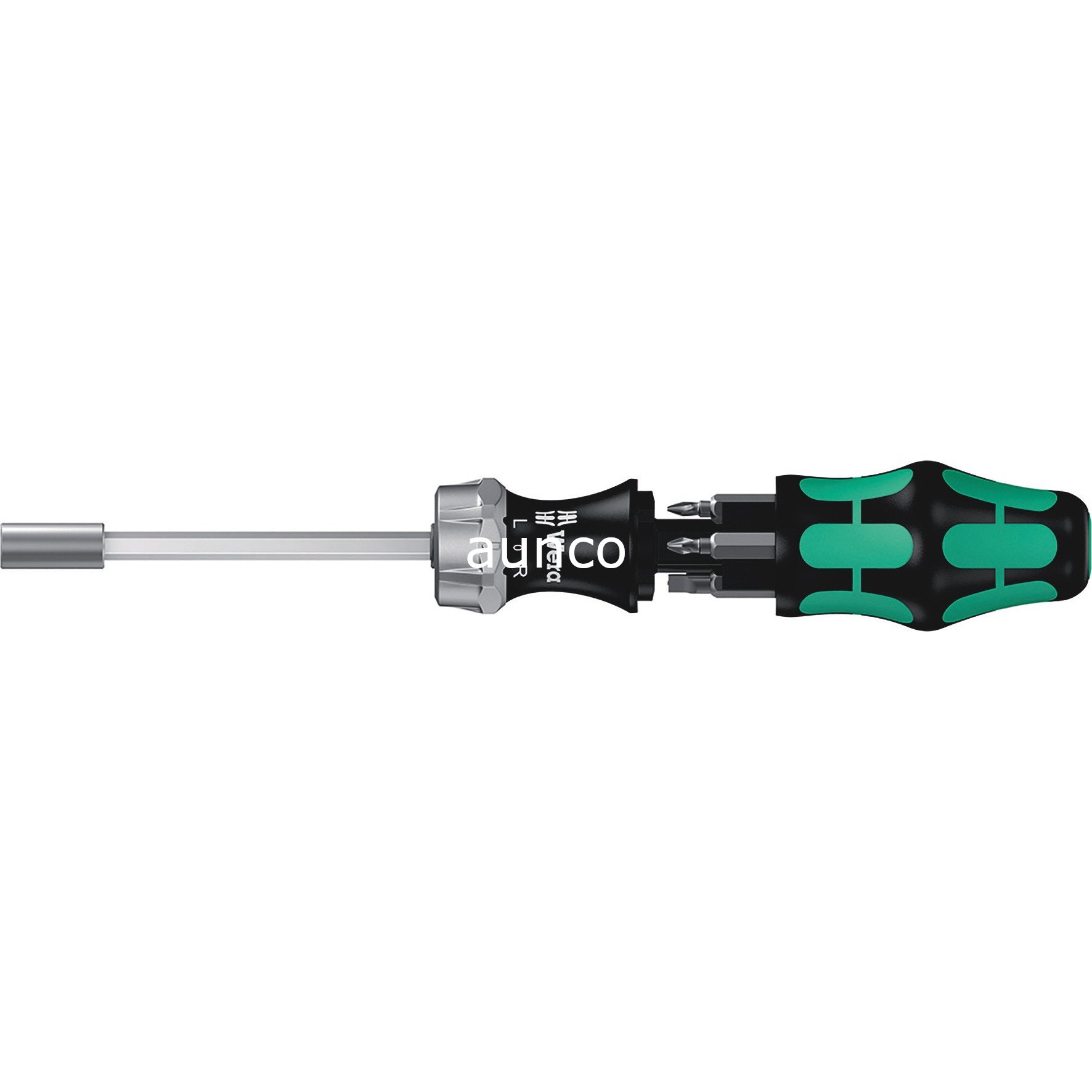 Wera 05073660001 Kraftform Kompakt Ratchet Screwdriver – aunco Premium ...