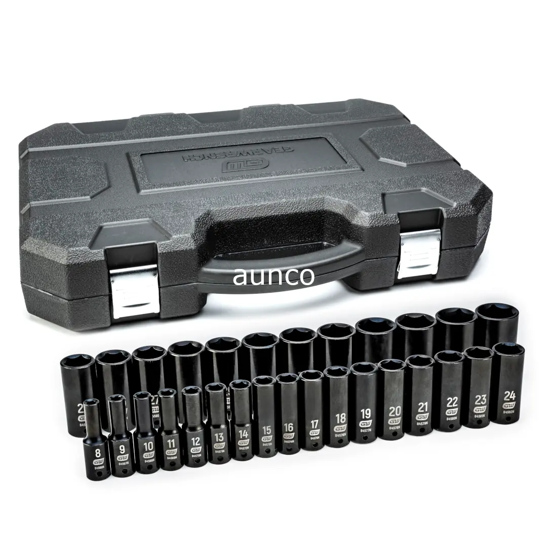 84935N 1/2″ Drive Deep Impact Socket Set | GearWrench – aunco Premium ...